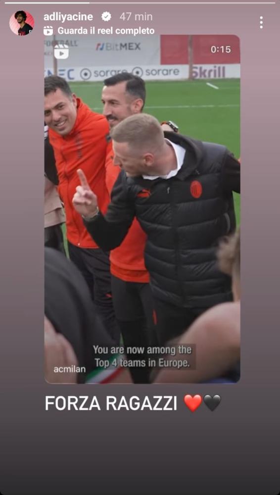 Verso la Youth League, anche Adli carica la Primavera rossonera: "Forza ...